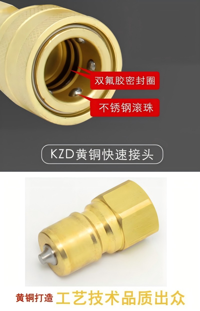 【谦华智科 KZD-SF系列 双自封开闭式 液压母头 KZD-08-SF-ZG1寸 ZG1寸多少钱】KZD-08-SF-ZG1寸/ZG1寸-鑫方盛